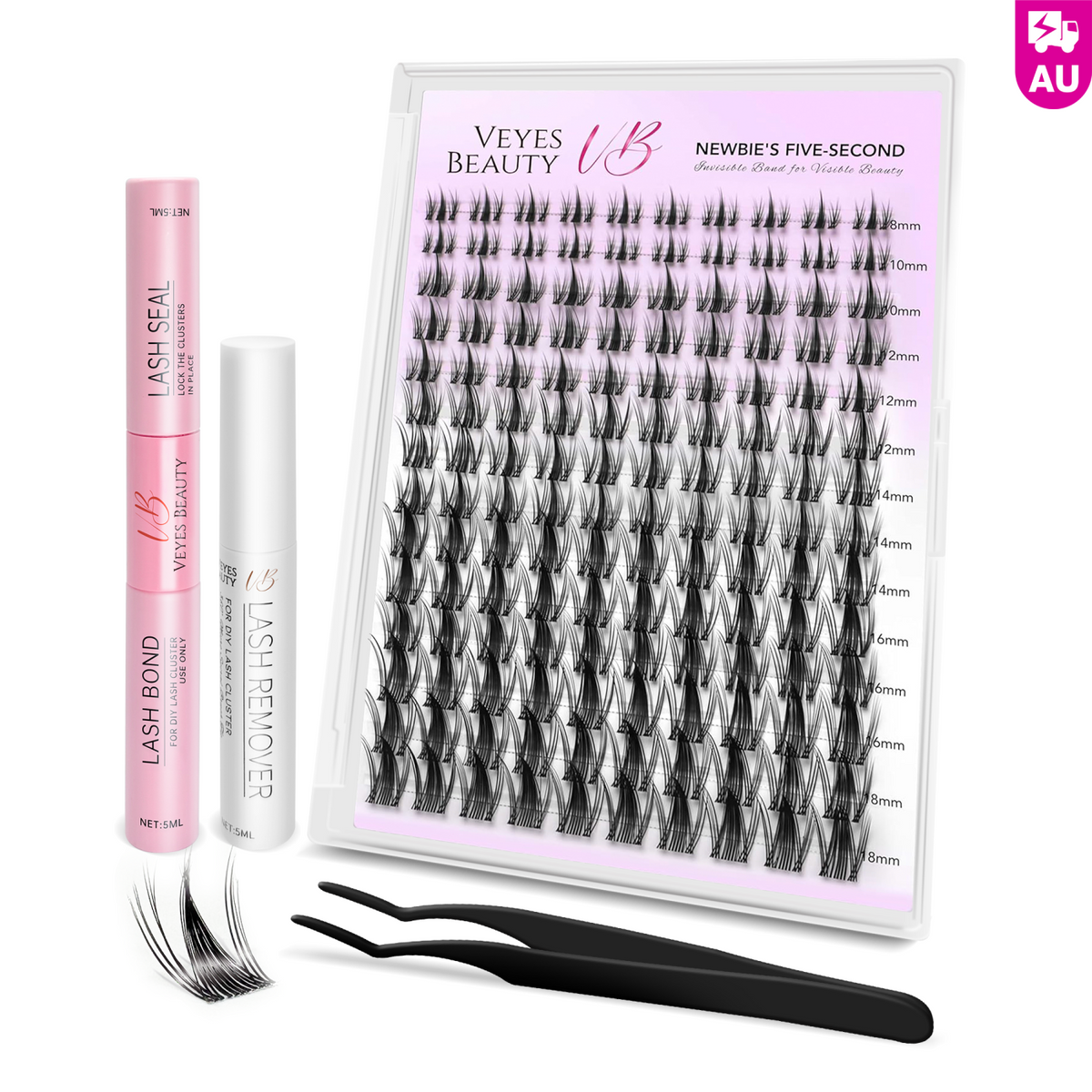 VeyesBeauty Manga Cluster Lashes Set | Natural, Reusable – VeyesBeauty ...