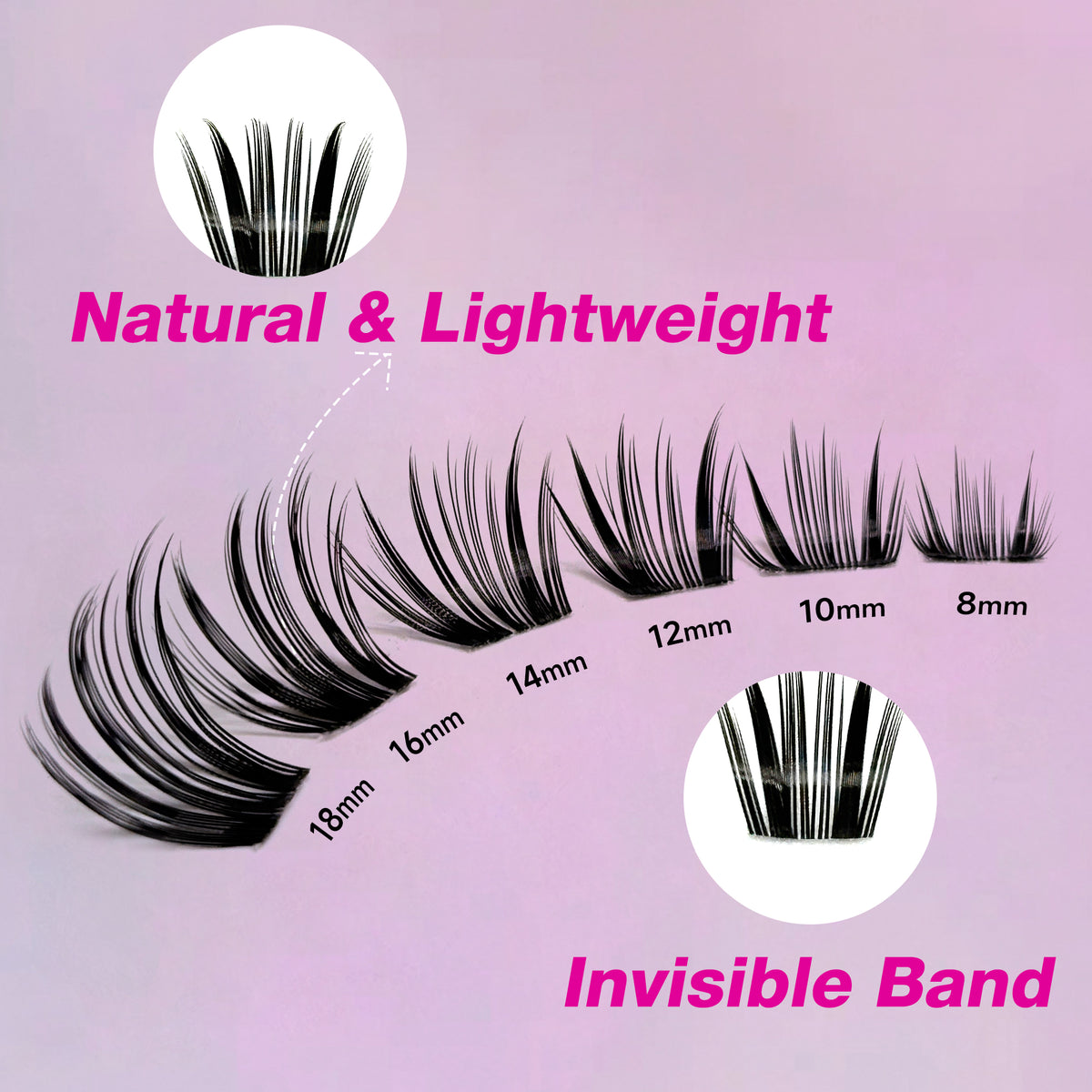 VeyesBeauty Crown Cluster Lashes | Regal Multi-Layer Noble ...
