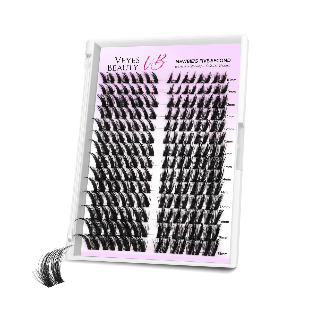 Veyesbeauty DIY LASH extensions 3D Layered cluster eyelash kits ...